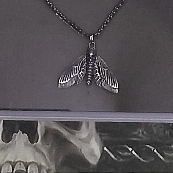 Accessories | Hannibal Death Moth Dark Butterfly Skeleton Skull Mothra ...